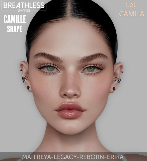 Second Life Marketplace Breathless Camille Shape Lel Camila